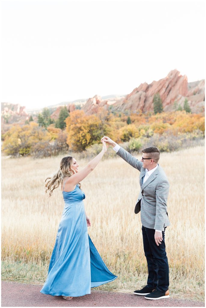 Ashley & Brandon's Engagement Session | Littleton, Colorado